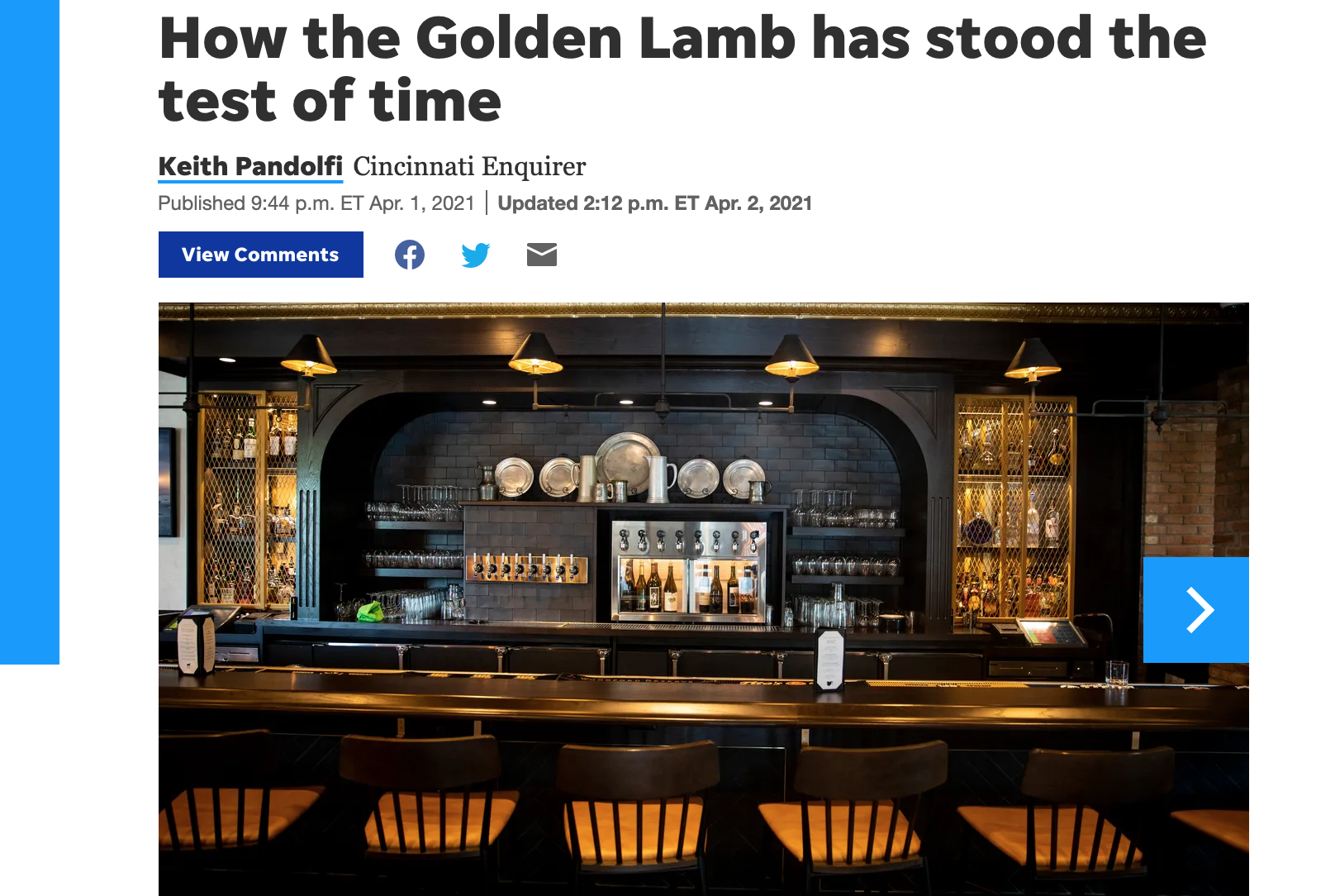 Golden Lamb | Cincinnati Enquirer